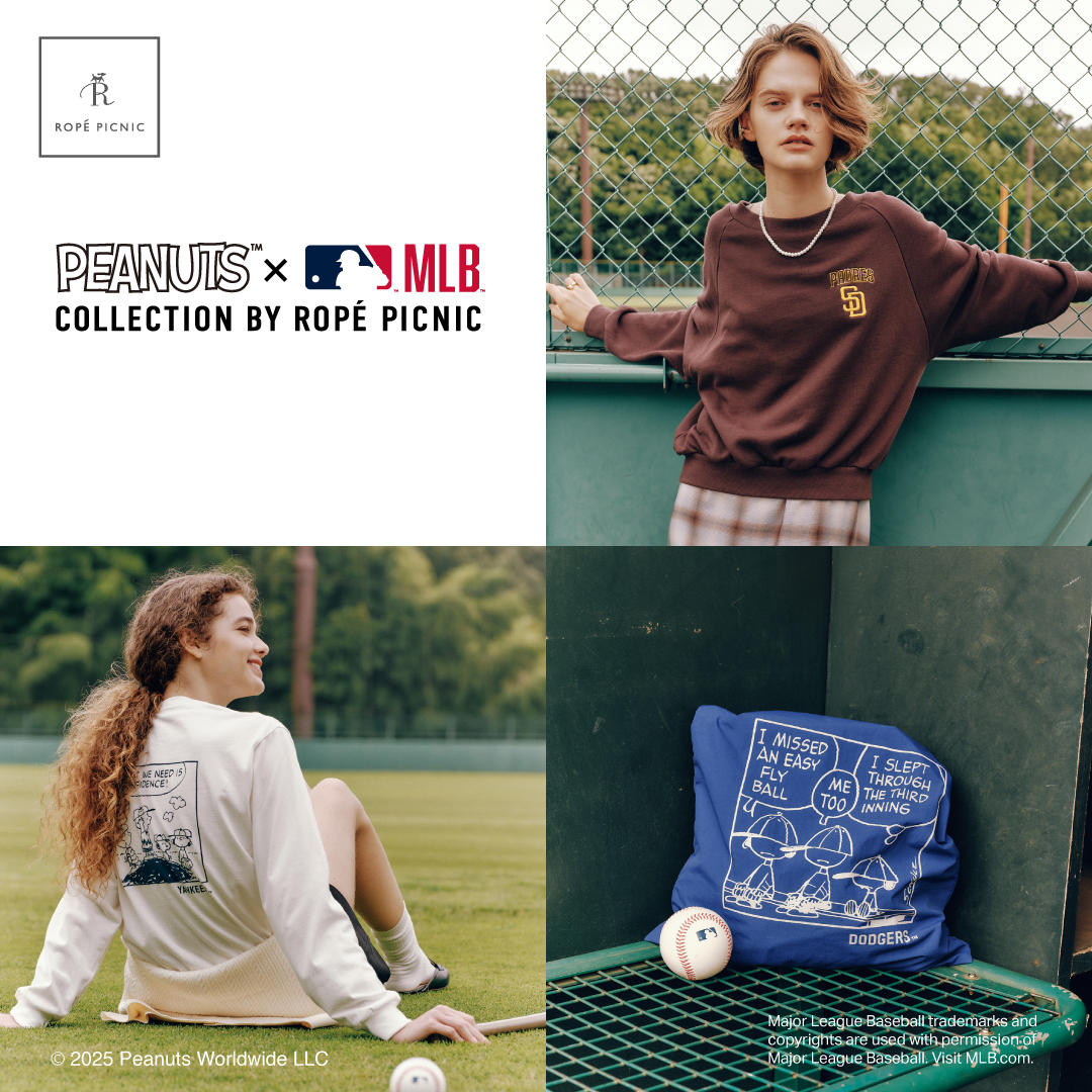 PEANUTS×MLB COLLECTION BY ROPE PICNIC｜ロペピクニック｜ショップニュース｜ゆめタウン佐賀｜イズミ・ゆめ ...
